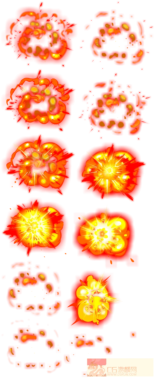 精美2d卡通游戏特效png素材 290p 动作特效资源区 Cg游麟网游戏美术制作交流平台 最专业的游戏美术制作交流平台图片 C 参考图片素材 花瓣网