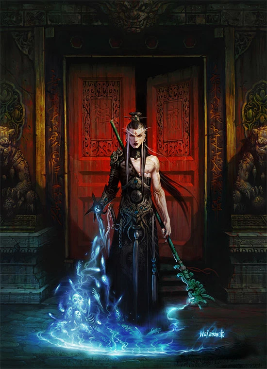 风暴之子王炜的画_看图_魔兽世界吧_百度贴吧-花瓣网