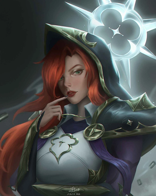 Miss Fortune Fanart-花瓣网