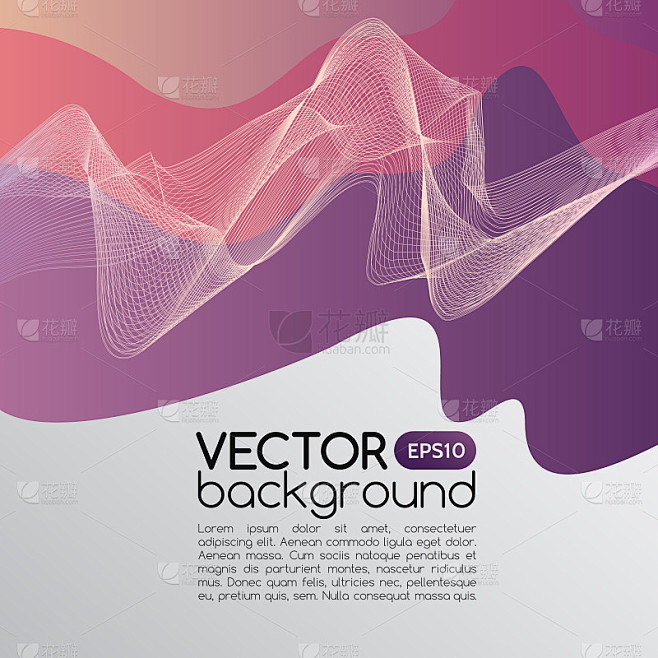 Abstract line design. Abstract Background, Element
