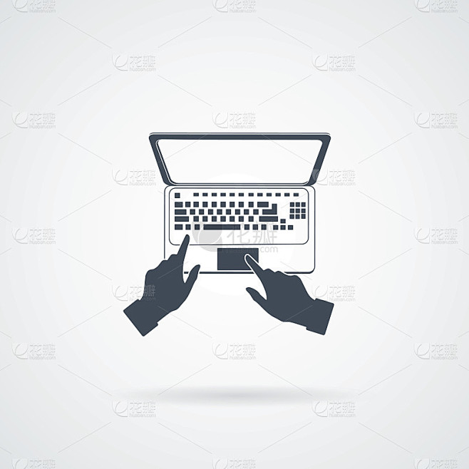 Use laptop Icon Vector.