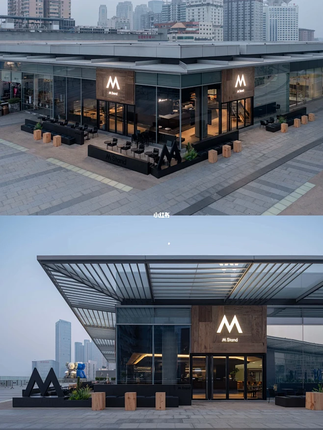 火爆长沙【IFS】首家天台咖啡店｜M Stand-花瓣网