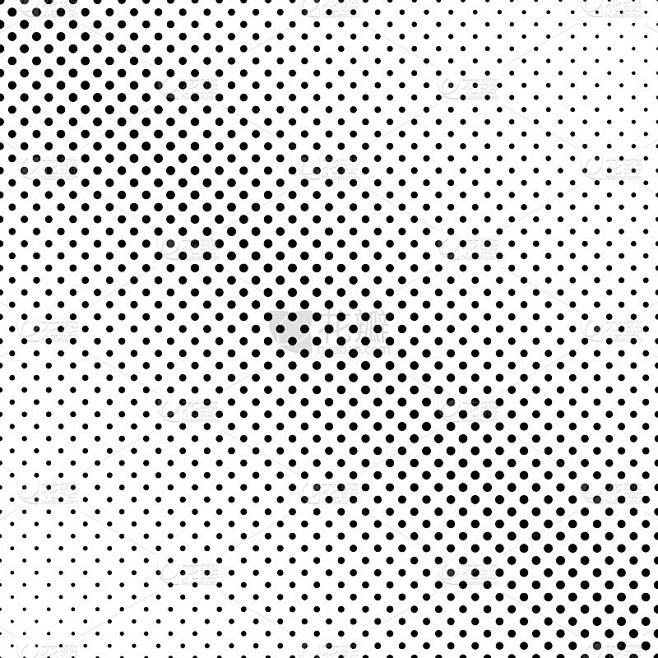 简单的半色调网点背景图案模板