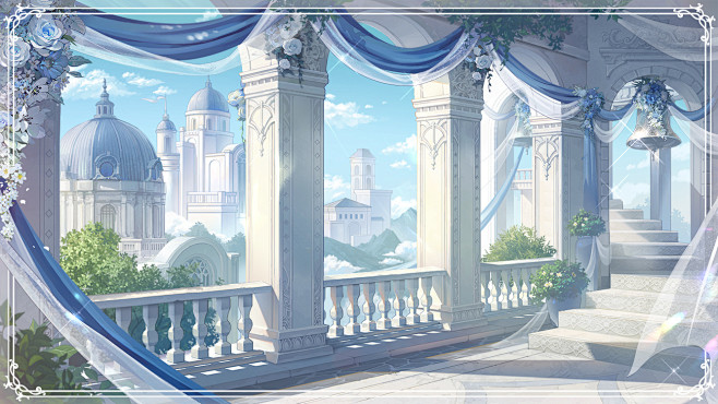 时空中的绘旅人&纯白希腊&场景