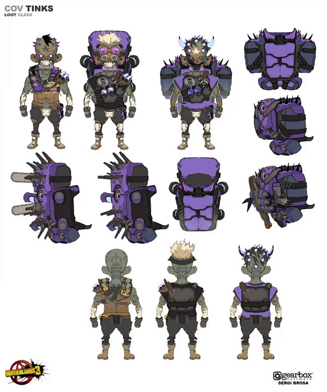 末日废土风太帅了！教练我想学这个 - Sergi Brosa作品分享-设定画集-微元素 - Element3ds.com!