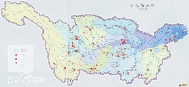 水电站分布-花瓣网
