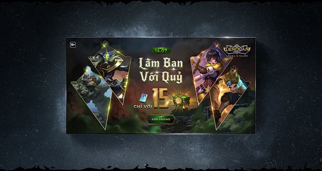 Lien Quan Mobile - Digital Ads : AOV is a multiplayer online battle ...