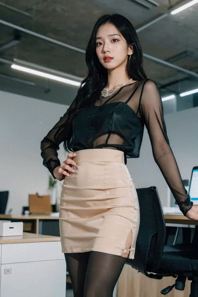 AI人工少女-白领职业OL-7-今日头条