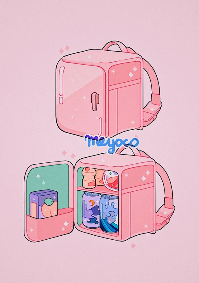 插画师meyoco-花瓣网