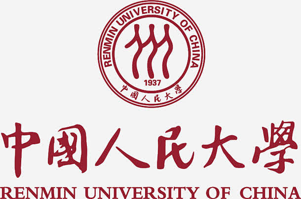 中国人民大学logo矢量图图标高清素材 中国人民大学 名校logo 大学 大学logo 大学标志标识 校徽 矢量图 免抠png 设计图片 免费下载