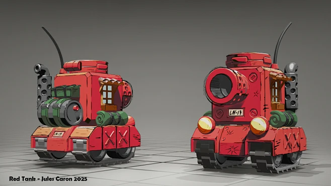 Red Tank - PAT02-花瓣网