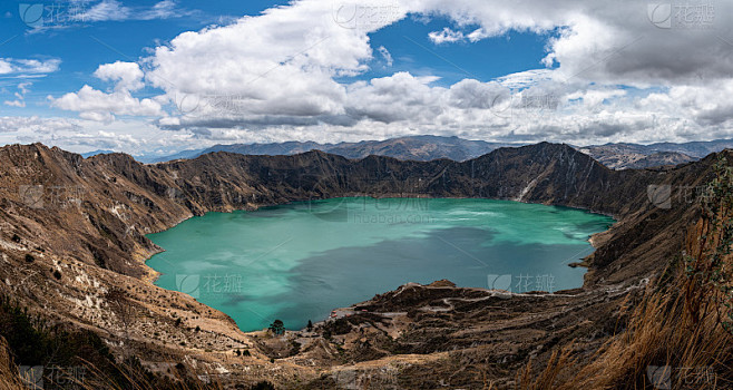 厄瓜多尔的基洛托阿火山