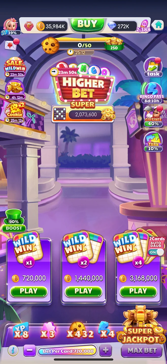 Live Party Bingo-Casino Bingo-游戏截图-GAMEUI.NET-游戏UI/UX学习、交流、分享平台-花瓣网