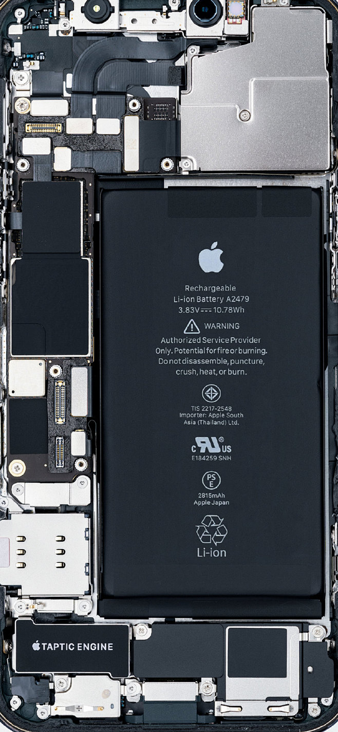 高清无水印 iPhone 12 Pro 内部结构壁纸一... 来自楼斌XYZONE - 微博
