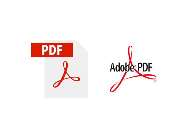 Adobe PDF图标矢量素材