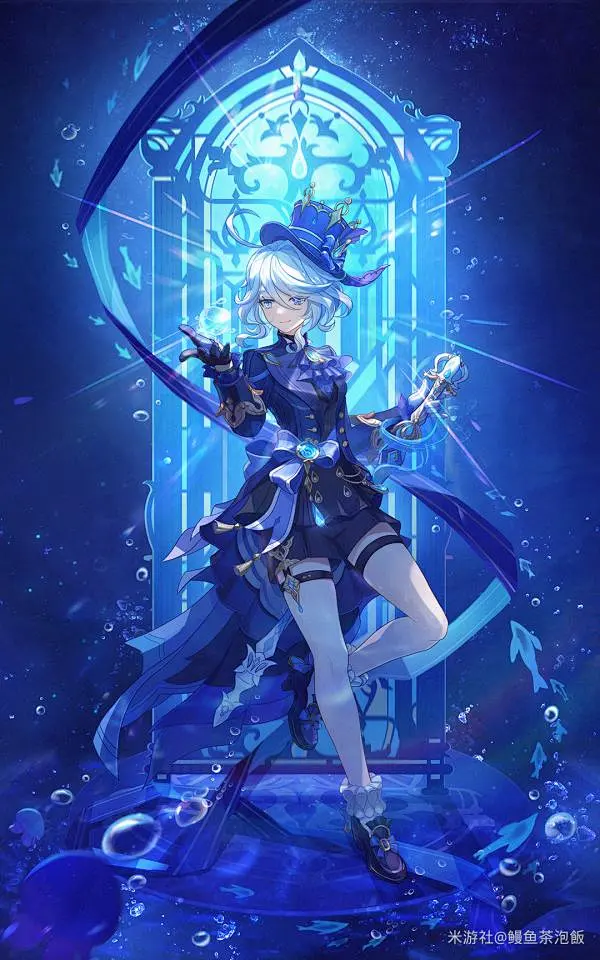 【年度作品推荐】芙宁娜-花瓣网