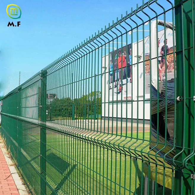 Home Outdoor 3d fence security curvy welded wire fence mesh 3d curved welded steel wire mesh ...