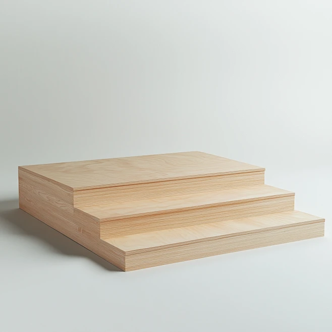 photography of a wooden big stage rectangular platform with three steps ...