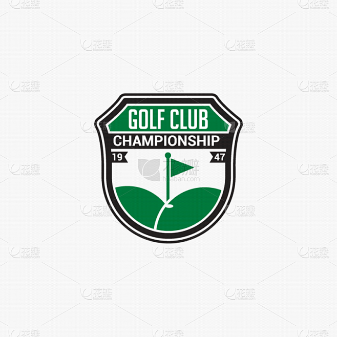 golf club badge logo-11