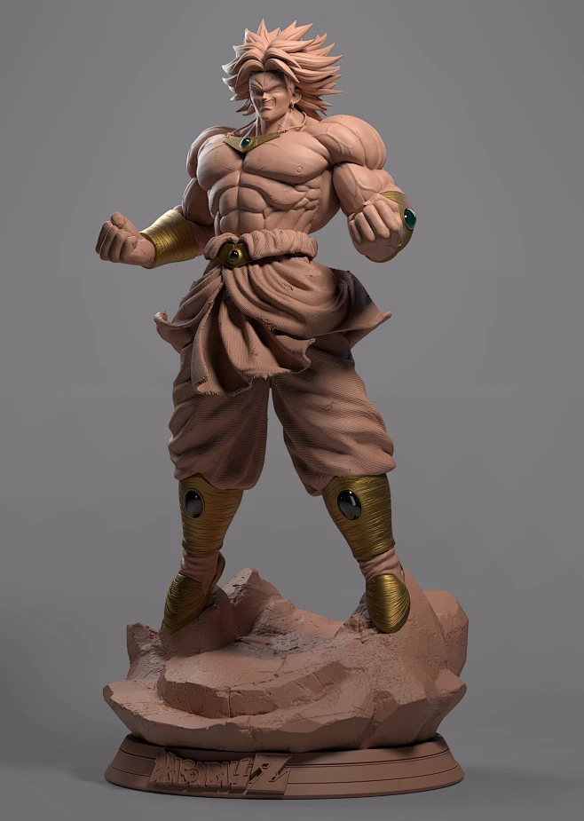 Broly, hao lu : 布罗利手办模型-花瓣网