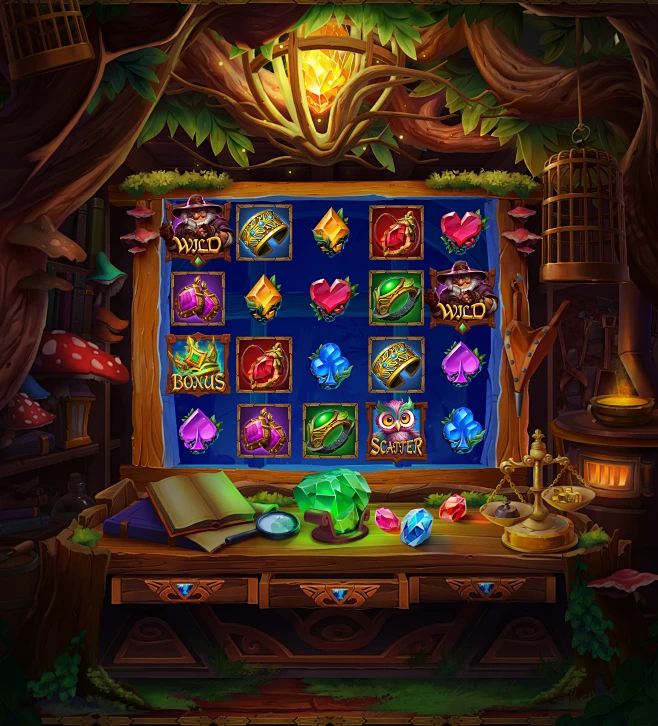 mobile game Game Art 2D Animation 2D art Mobile Game Design slot game ...