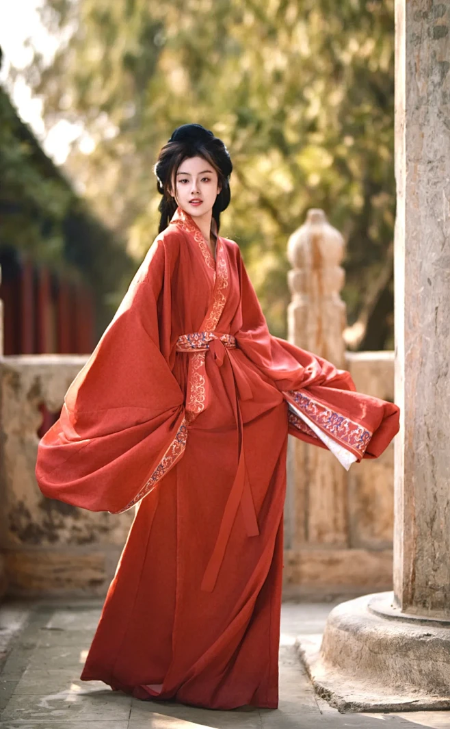 我在曲阜拍了一套战国袍——-花瓣网