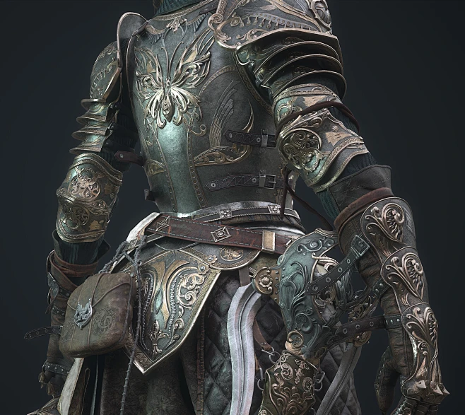 Female knight_Eve -花瓣网