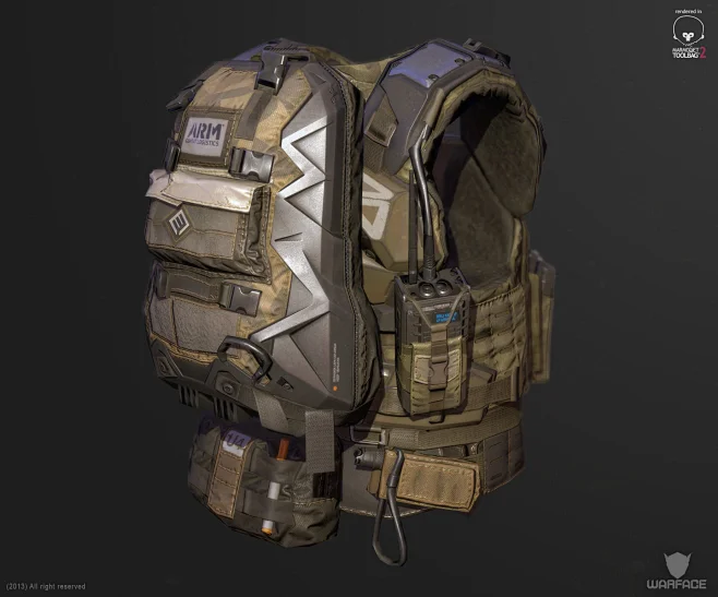 new 3d model for crytek (soldier vest), Denis Didenko : new 3d model ...
