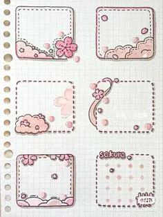 Looking for a fun way to add little notes to your bullet journal ...