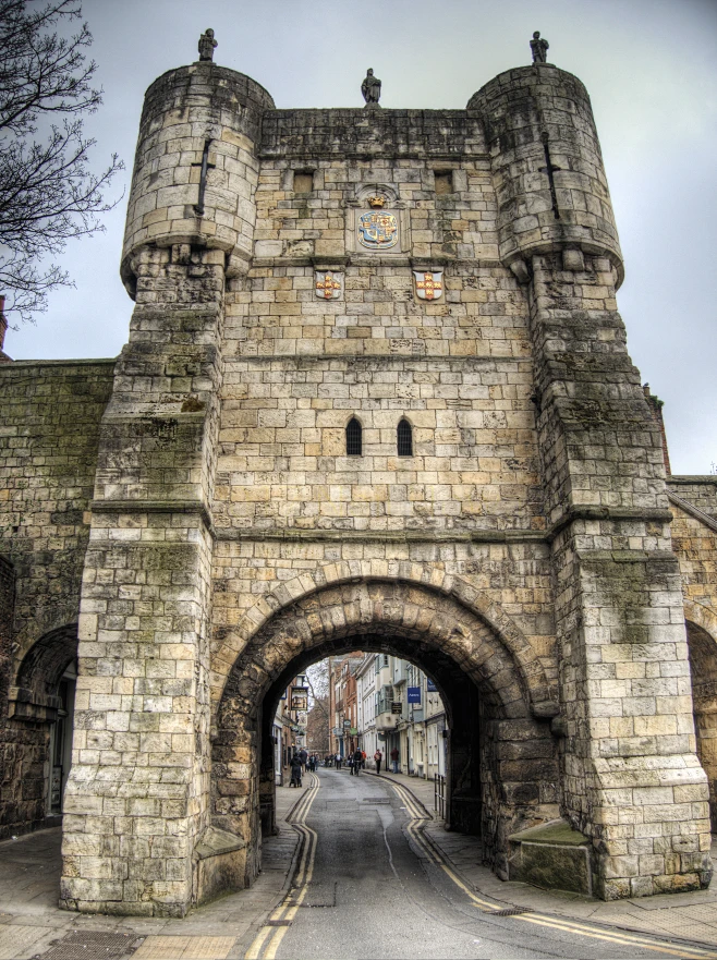 City Gate, York : City Gate- York - One of the ancient gate in the city ...