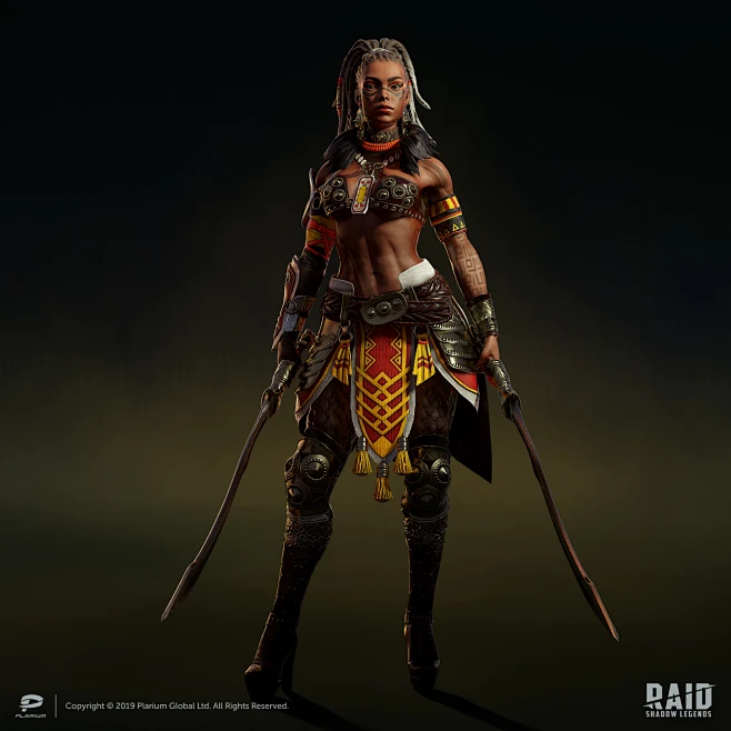 Raid: Shadow Legends, Plarium Ukraine : 3D character model for Raid ...