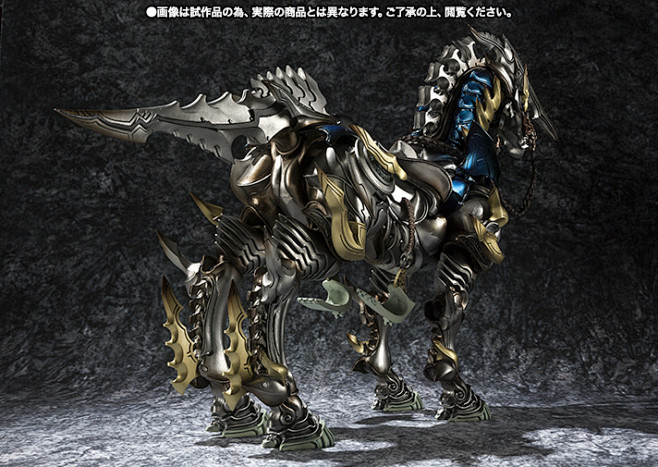 热血玩具模型手办 GARO sic 魔戒可动 魔导马 牙狼银牙绝狼 人偶-淘宝网