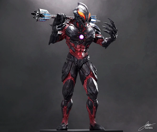 Belial Redesign Concept for Ultraman-花瓣网