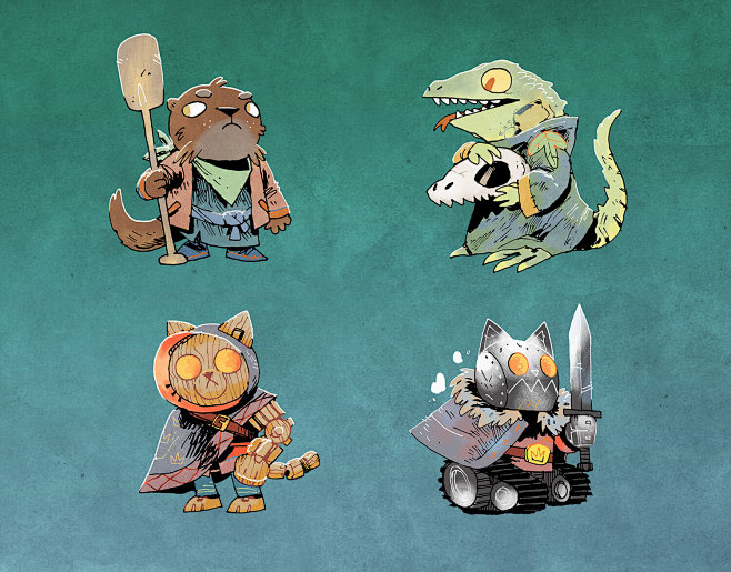 "Root Character Art"