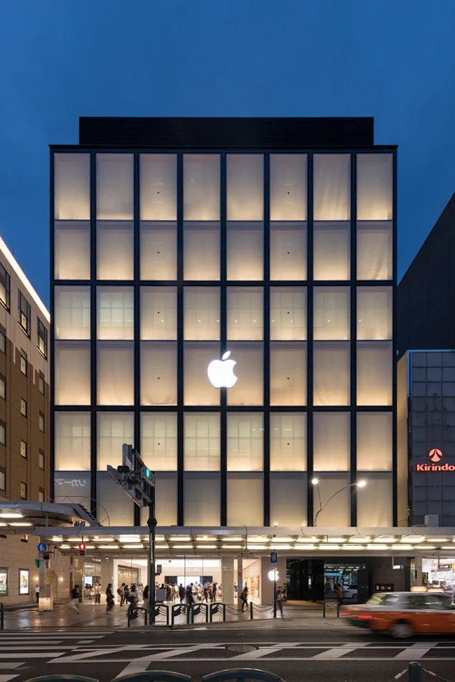 Apple Kyoto in Japan by Fosters + Partners-花瓣网