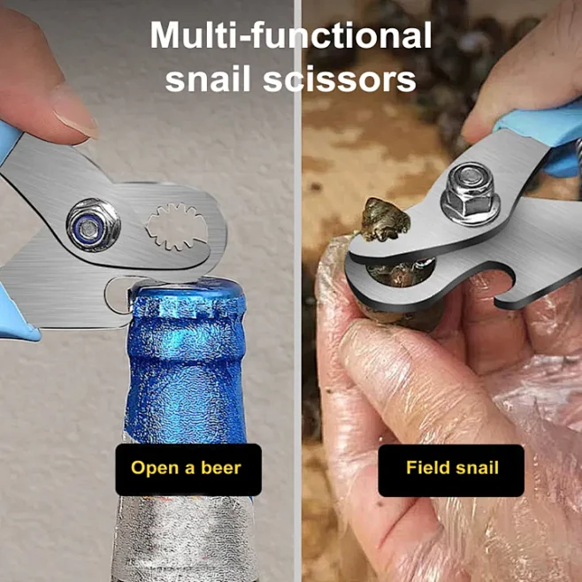 JAREDQ Snail Tail Cutter for Meal Prep Snail Tail Cutter Kitchen Tool ...