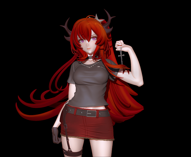 史尔特尔 街头-原创雕塑/手办-微元素 - Element3ds.com!