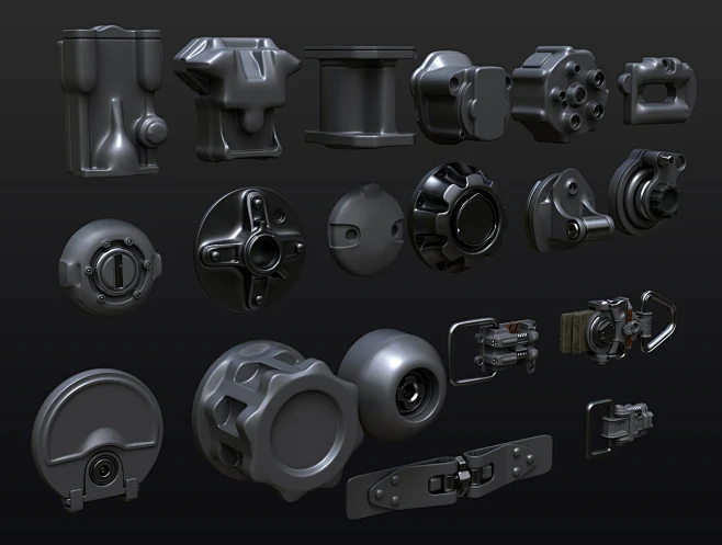 Wolfenstein: The New Order various highpolymodels, Tor Frick : This is ...