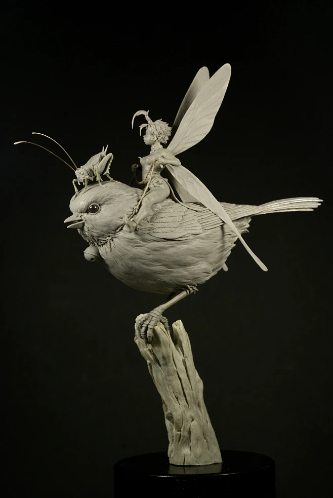 Tinkerbell, Patrick MASSON : Tinkerbell Sculpted in 2017 for Blacksmith ...