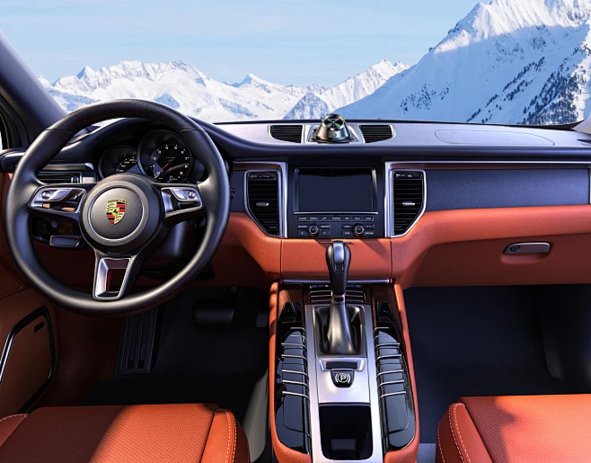 图拉斯车载产品渲染三维/C4D设计-花瓣网