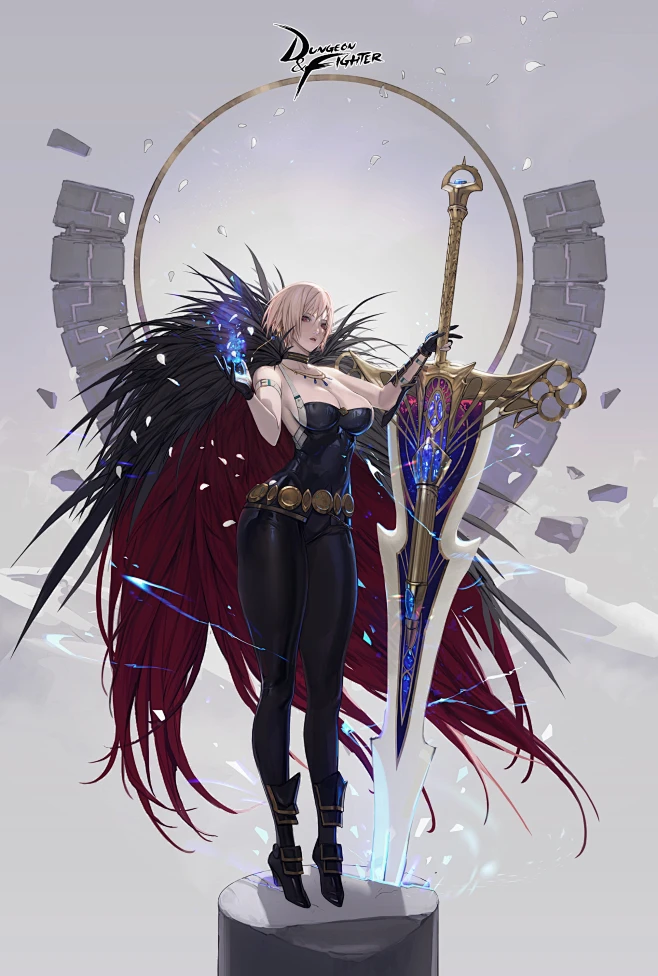 韩服优秀同人插画分享_看图_dnf剑魔吧_百度贴吧-花瓣网