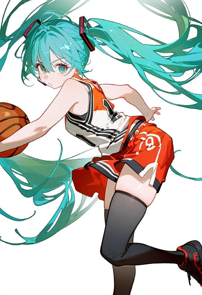 打篮球的miku-花瓣网