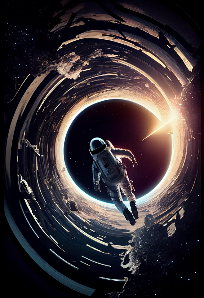 mid-ai-creator_astronaut_free_falling_through_the_saturn_atmosp ...