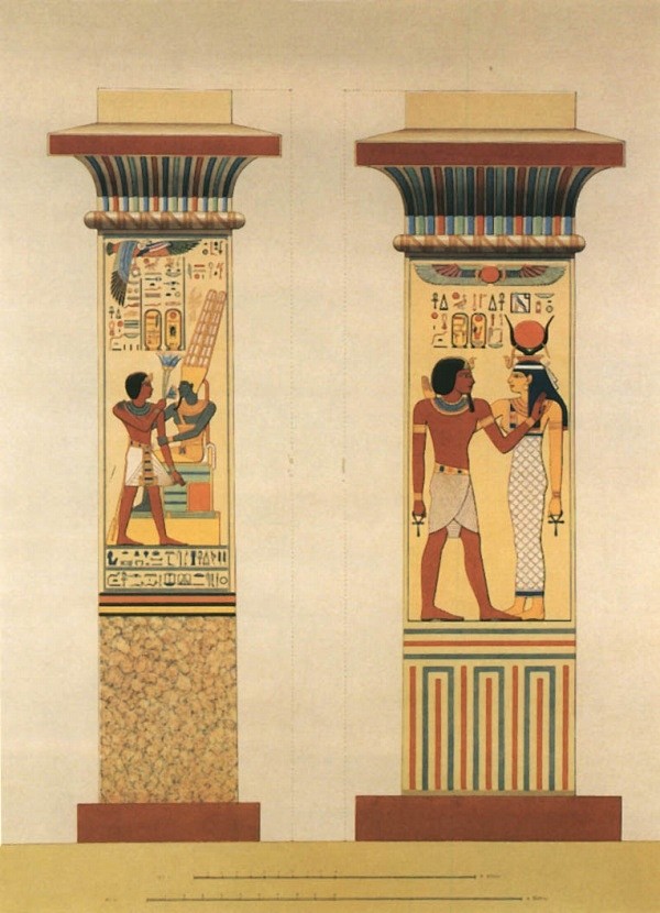 佳作欣赏：埃及传统壁画欣赏2