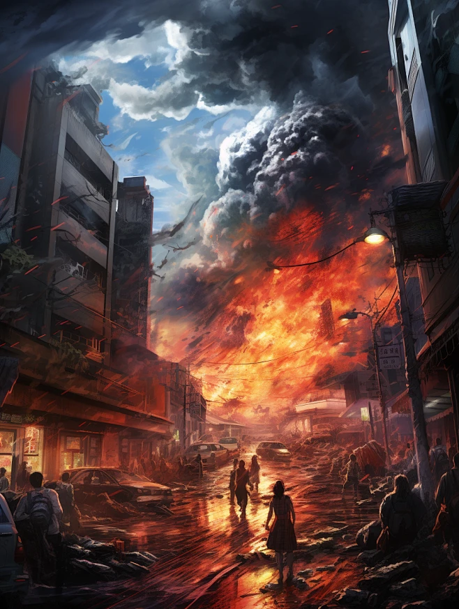 victoriamartin00_Doomsday_disaster_end_of_the_world_escape_scen ...