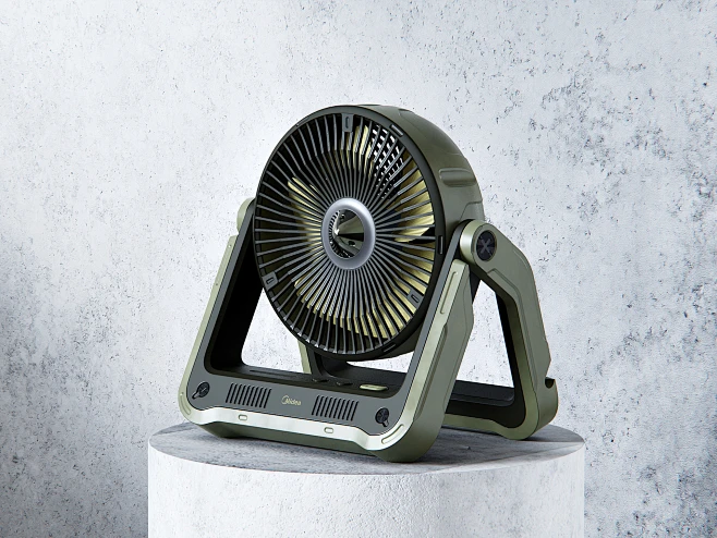 Midea Folding ground climbing fan-花瓣网