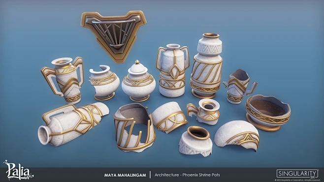 Palia - Phoenix Shrine Materials and Props-花瓣网