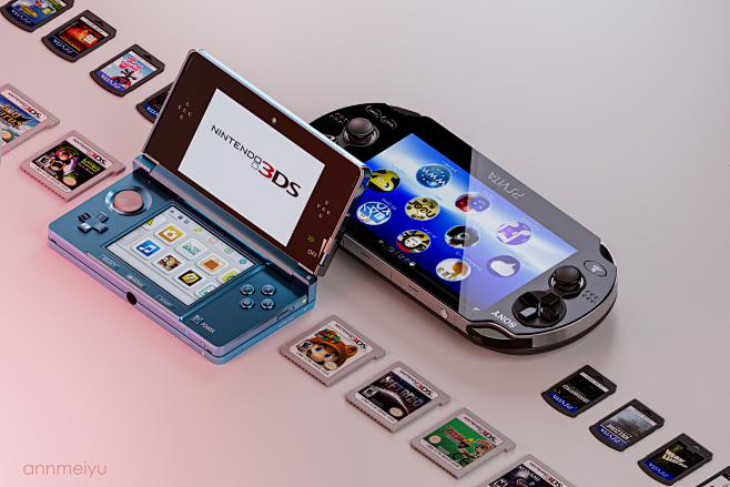 3DS vs PSV 游戏机