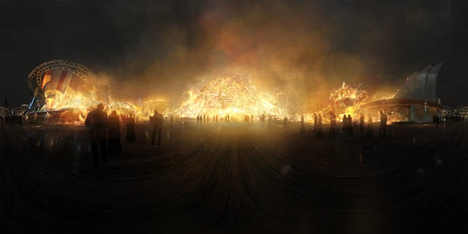 Dumbo big fire-花瓣网