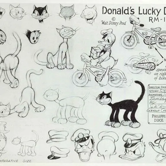 100 Original Cartoons Concept Collection-花瓣网